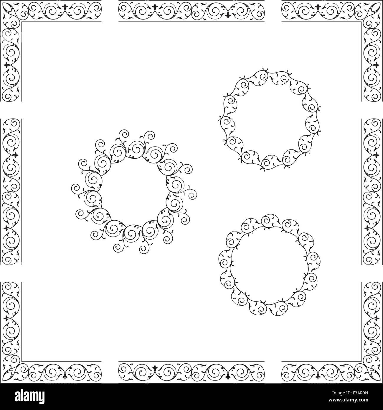 Frame Border Design Vector Art Stock Vector Image & Art - Alamy