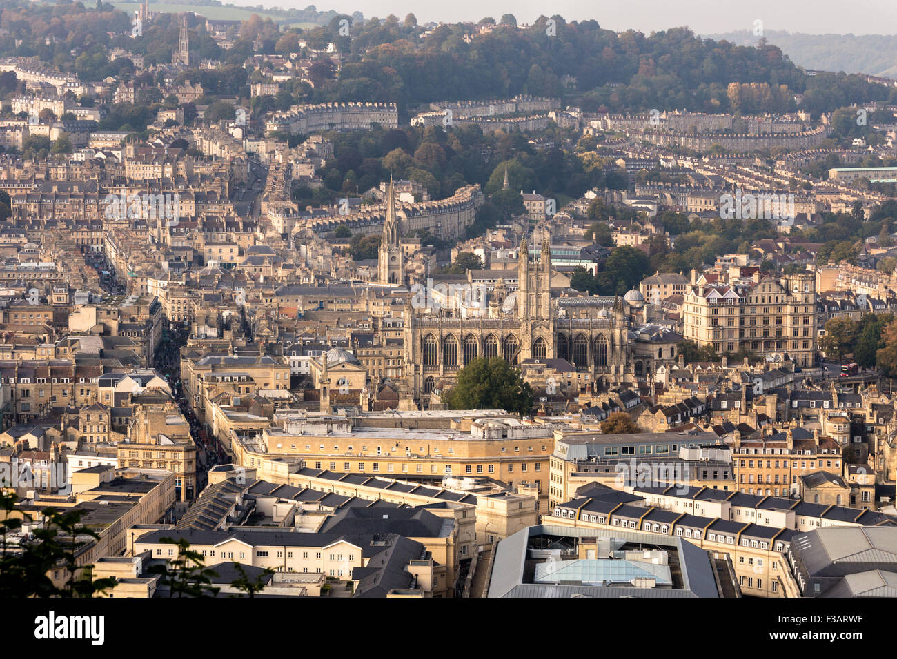 Bath, UK. 3rd October 2015. The unseasonal warm weather continues in ...