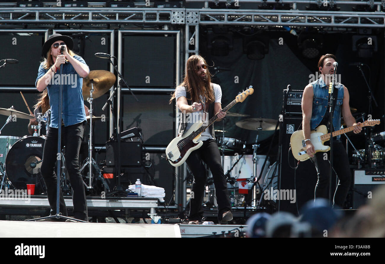 Las Vegas, Nevada, USA. 3rd Oct, 2015. Michael Hobby, Zach Brown, Bill ...