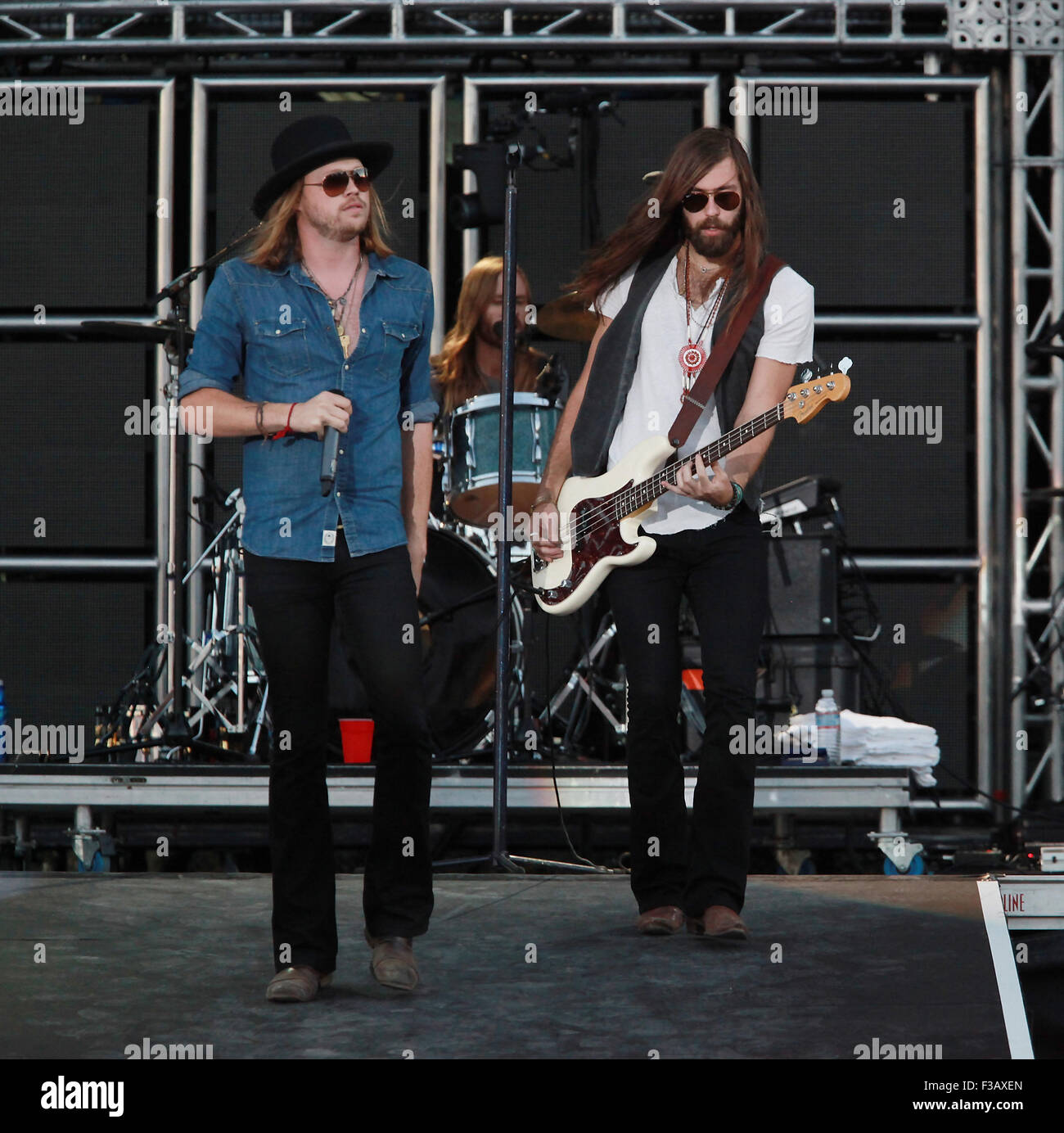Las Vegas, Nevada, USA. 3rd Oct, 2015. Michael Hobby and Zach Brown, of ...