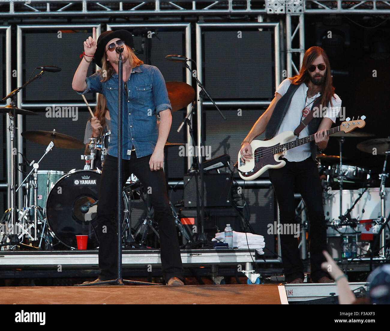 Las Vegas, Nevada, USA. 3rd Oct, 2015. Michael Hobby and Zach Brown, of ...