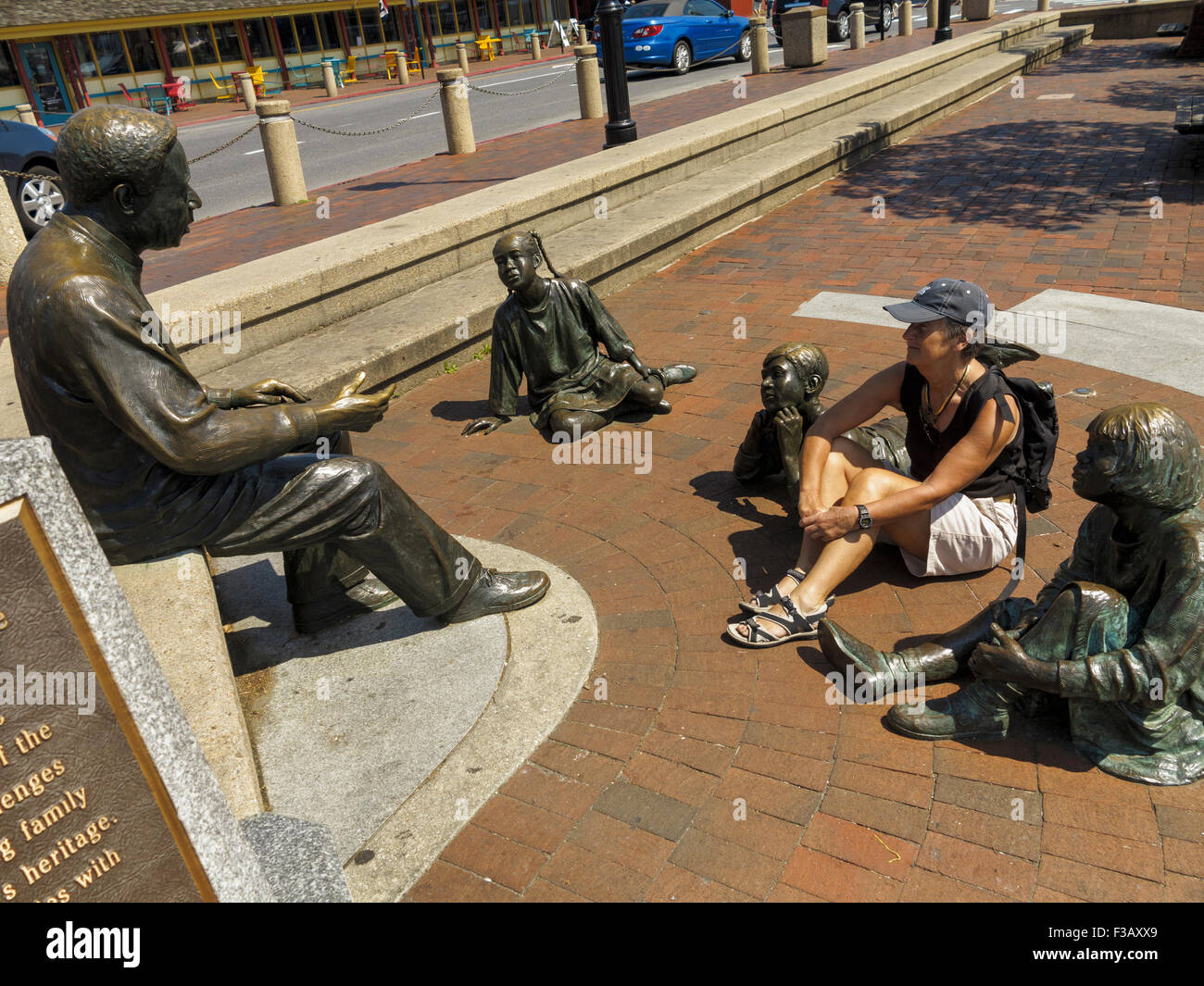Kunta kinte alex haley memorial annapolis hi-res stock photography and ...
