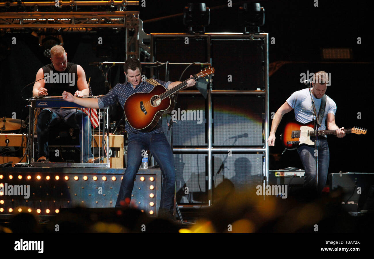 Las Vegas, Nevada, USA. 3rd Oct, 2015. Country music artist Easton ...