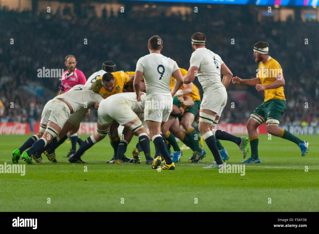 Twickenham Stadium, London, UK. 3rd October, 2015. England v Australia ...