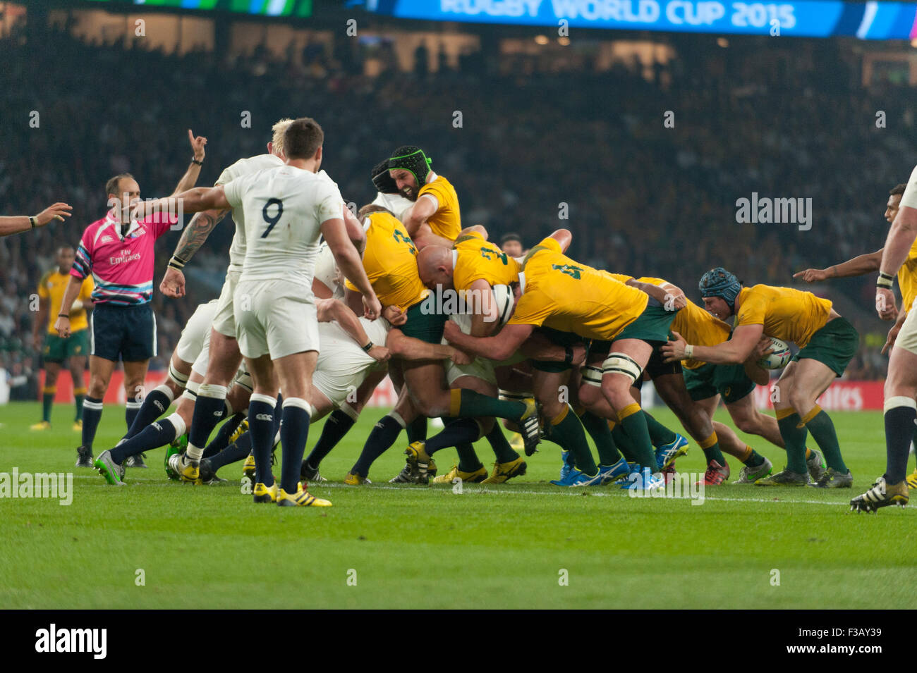 England australia world cup final rugby hi-res stock photography and ...