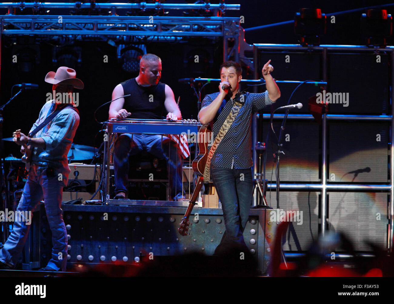 Las Vegas, Nevada, USA. 3rd Oct, 2015. Country music artist Easton ...