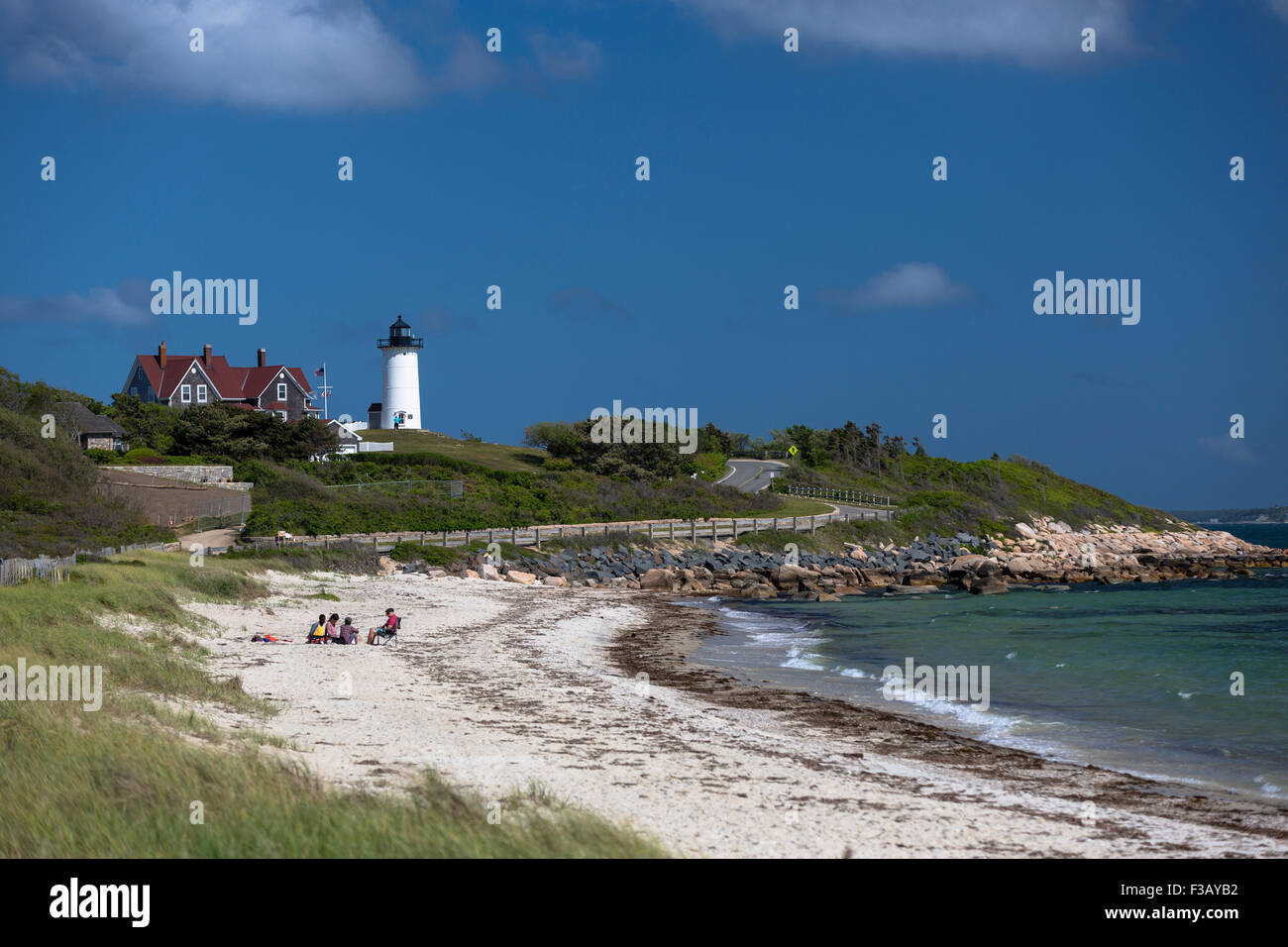 Nobska beach hi-res stock photography and images - Alamy