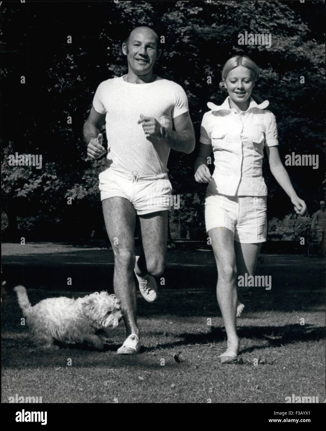Jan. 03, 1965 - Stirling Finds A keep-Fit Friend: In training for his ...