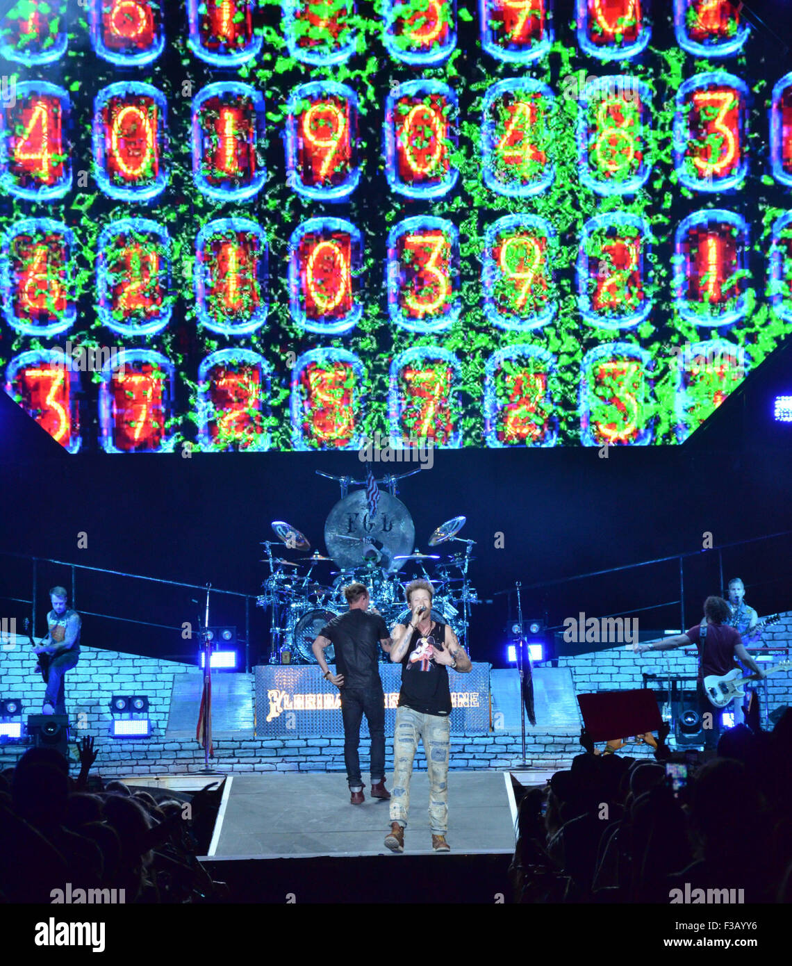 Las Vegas, Nevada, USA. 3rd Oct, 2015. Brian Kelley and Tyler Hubbard ...