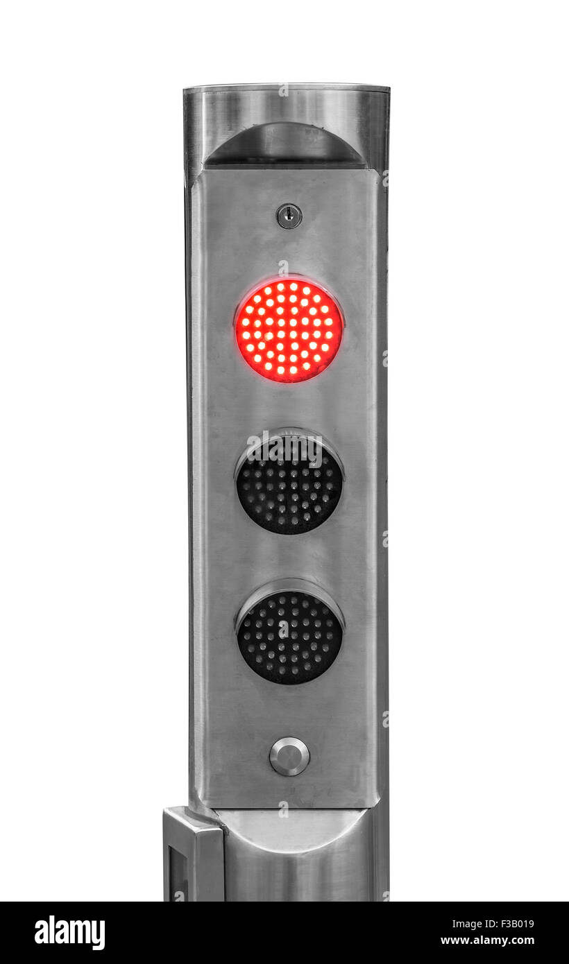 Red traffic light Stock Photo - Alamy
