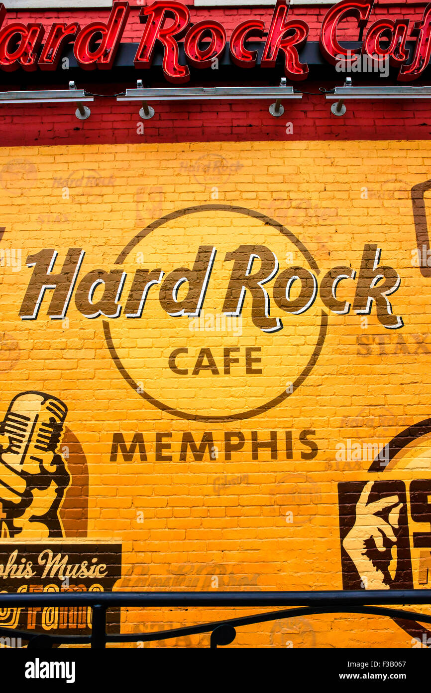 Memphis hard rock cafe hi-res stock photography and images - Alamy