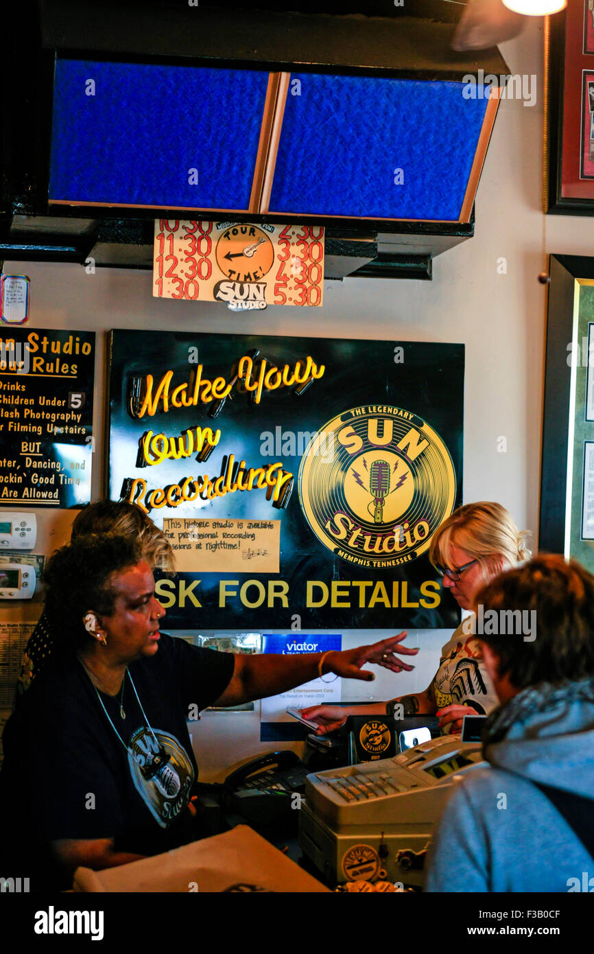 People soaking up the atmosphere in the Sun Studio museum and cafe at ...