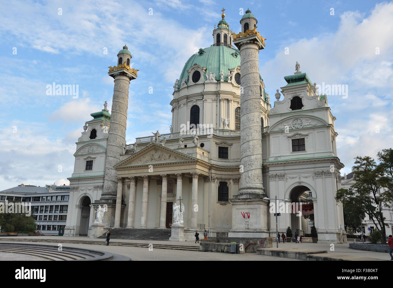 Karlskirche church vienna austria hi-res stock photography and images ...