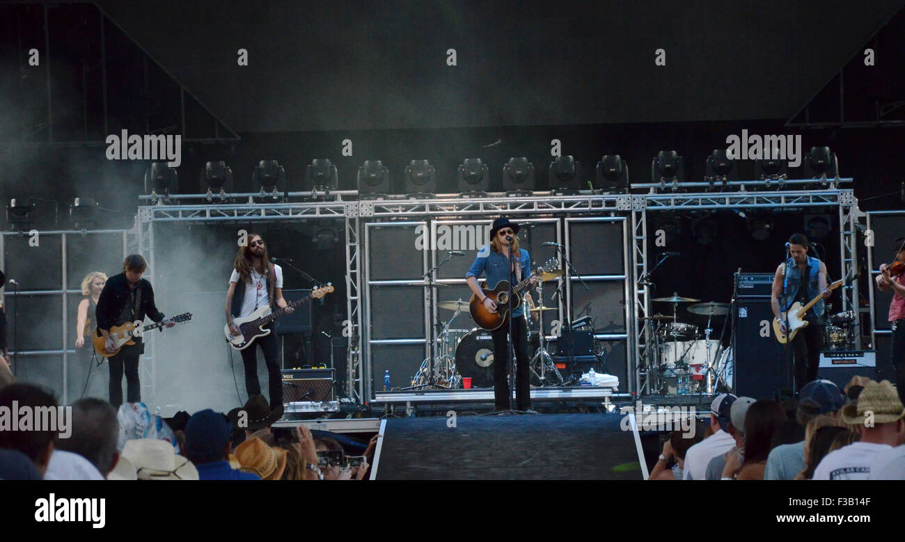 Las Vegas, Nevada, USA. 3rd Oct, 2015. Michael Hobby, Zach Brown, Bill ...