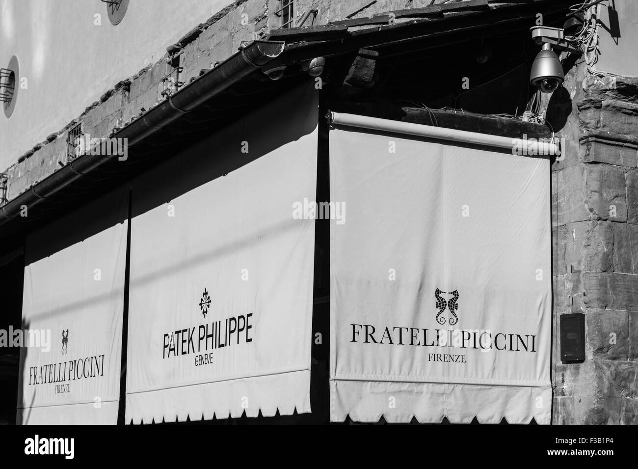 Jewelry shop, Fratelli Piccini, Ponte Vecchio, Old Bridge, Florence ...