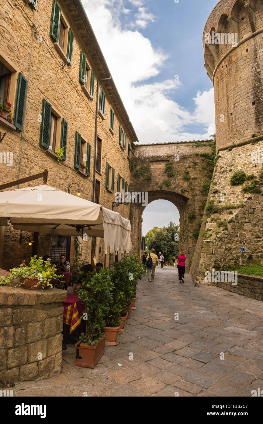 Via Don Giovanni Minzoni, Porta Selci, Selci Gate, Volterra, Tuscany ...