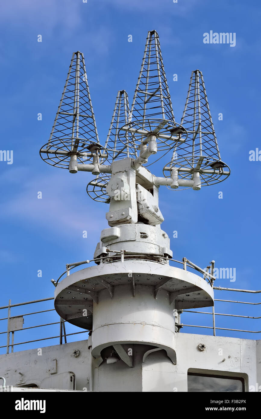 Satellite communication antennas hi-res stock photography and images ...