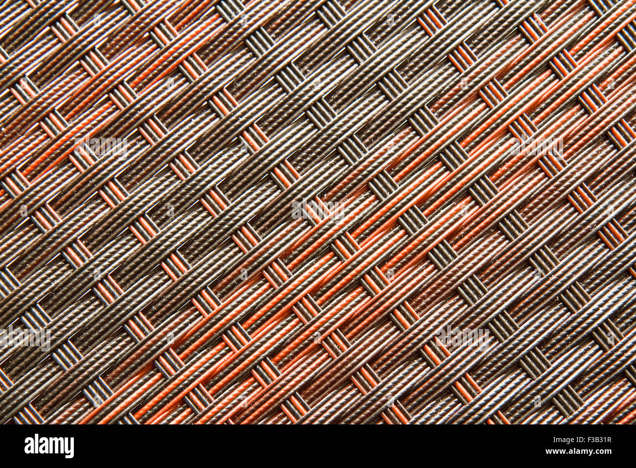 Rattan Weave Seamless Pattern background Stock Photo - Alamy