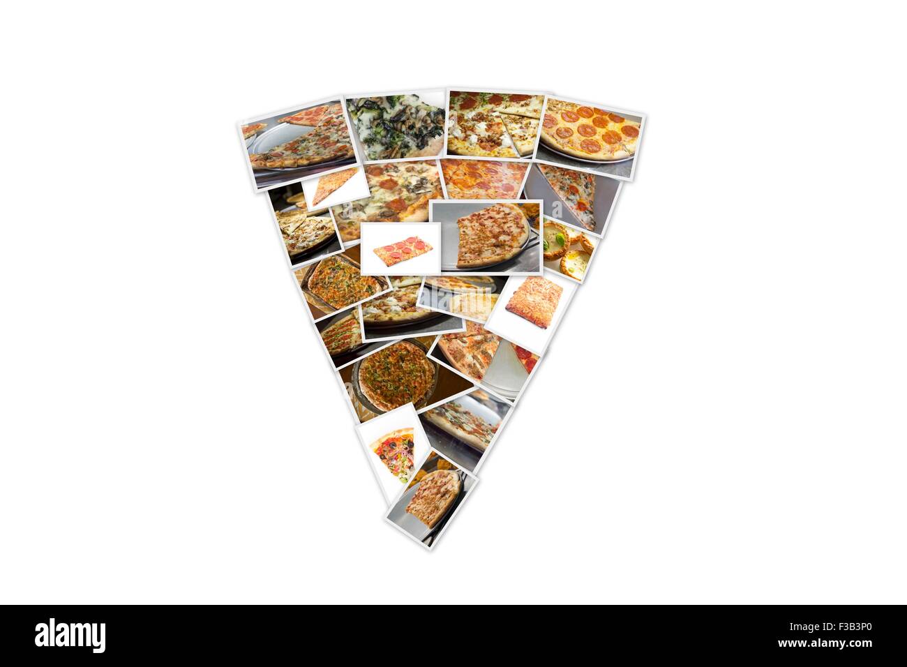 Pizzeria assortment Cut Out Stock Images & Pictures - Alamy