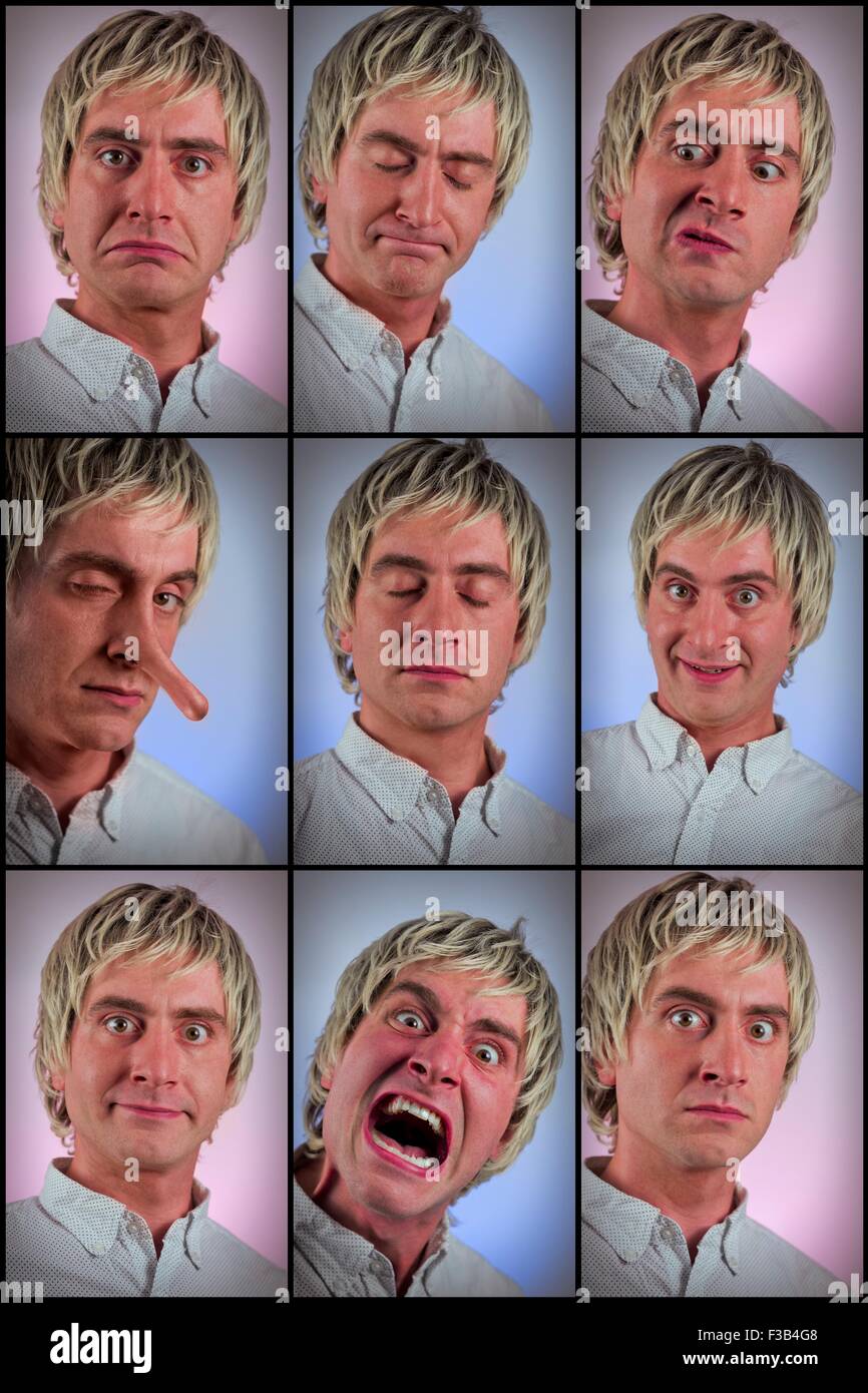 Weird angry expressions hi-res stock photography and images - Alamy