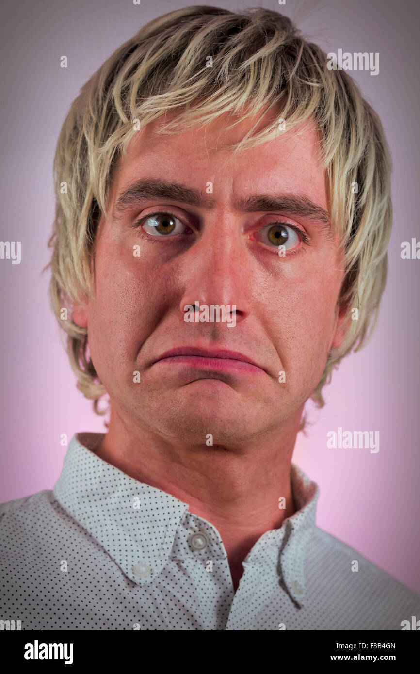 Sad frown man hi-res stock photography and images - Alamy
