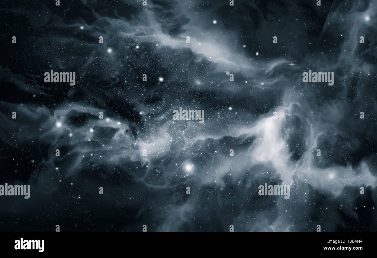 Giant universe starscape backdrop with colorful space clouds Stock ...