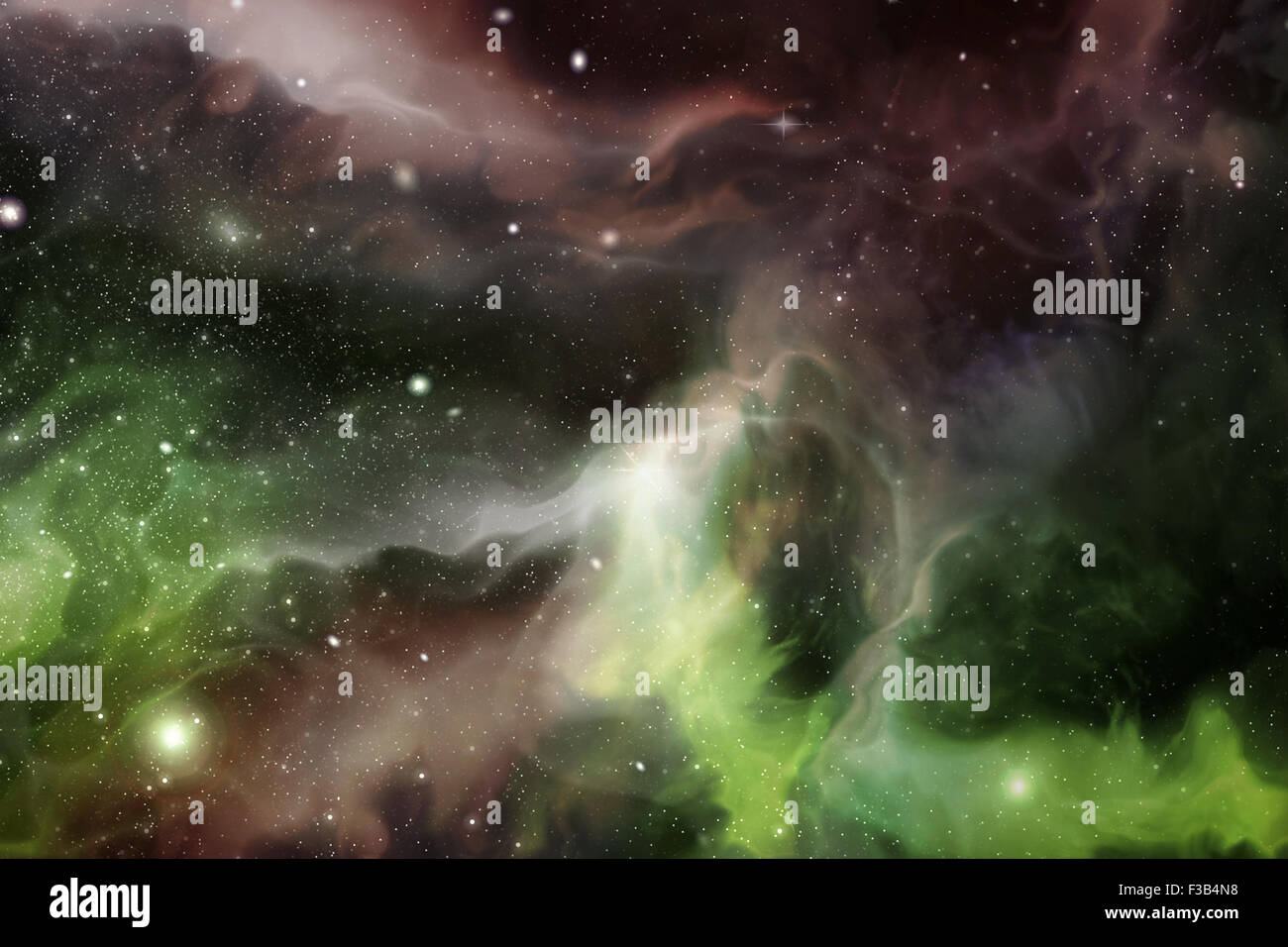 Giant universe starscape backdrop with colorful space clouds Stock ...
