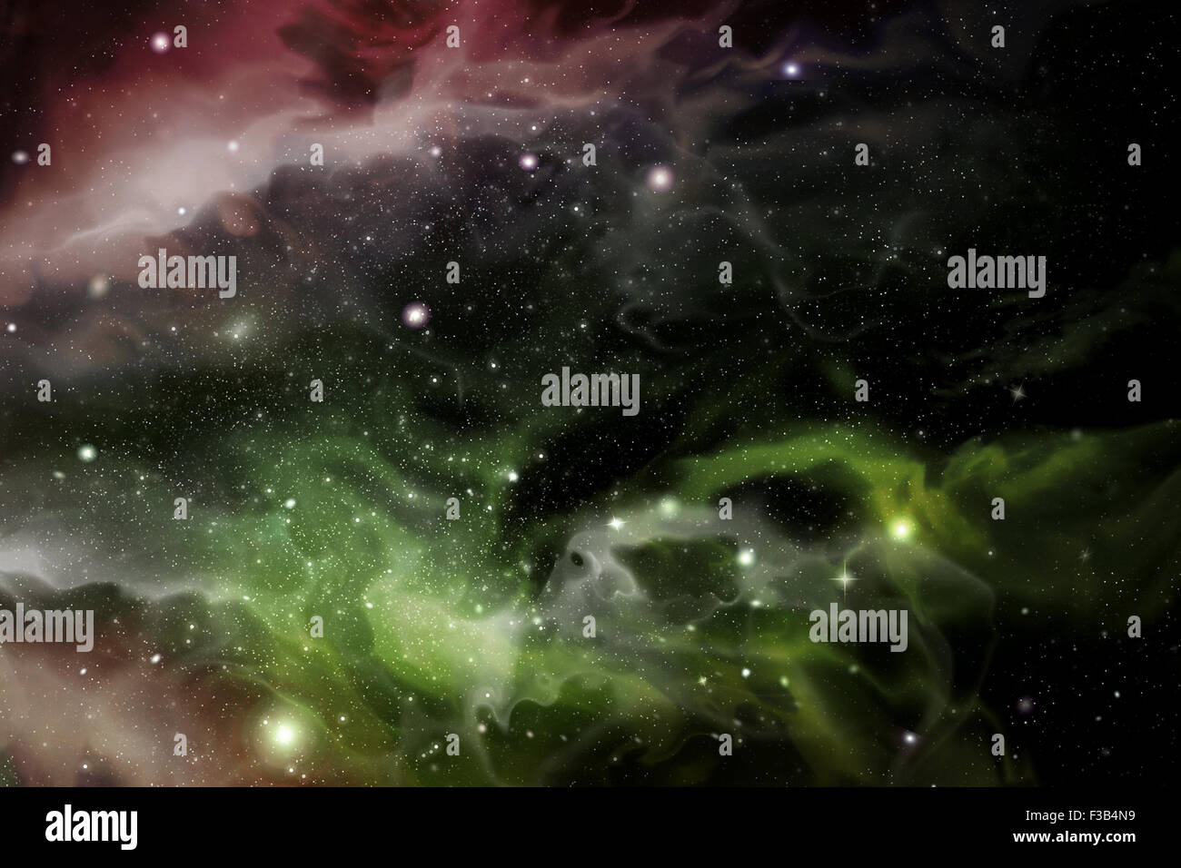 Giant universe starscape backdrop with colorful space clouds Stock ...