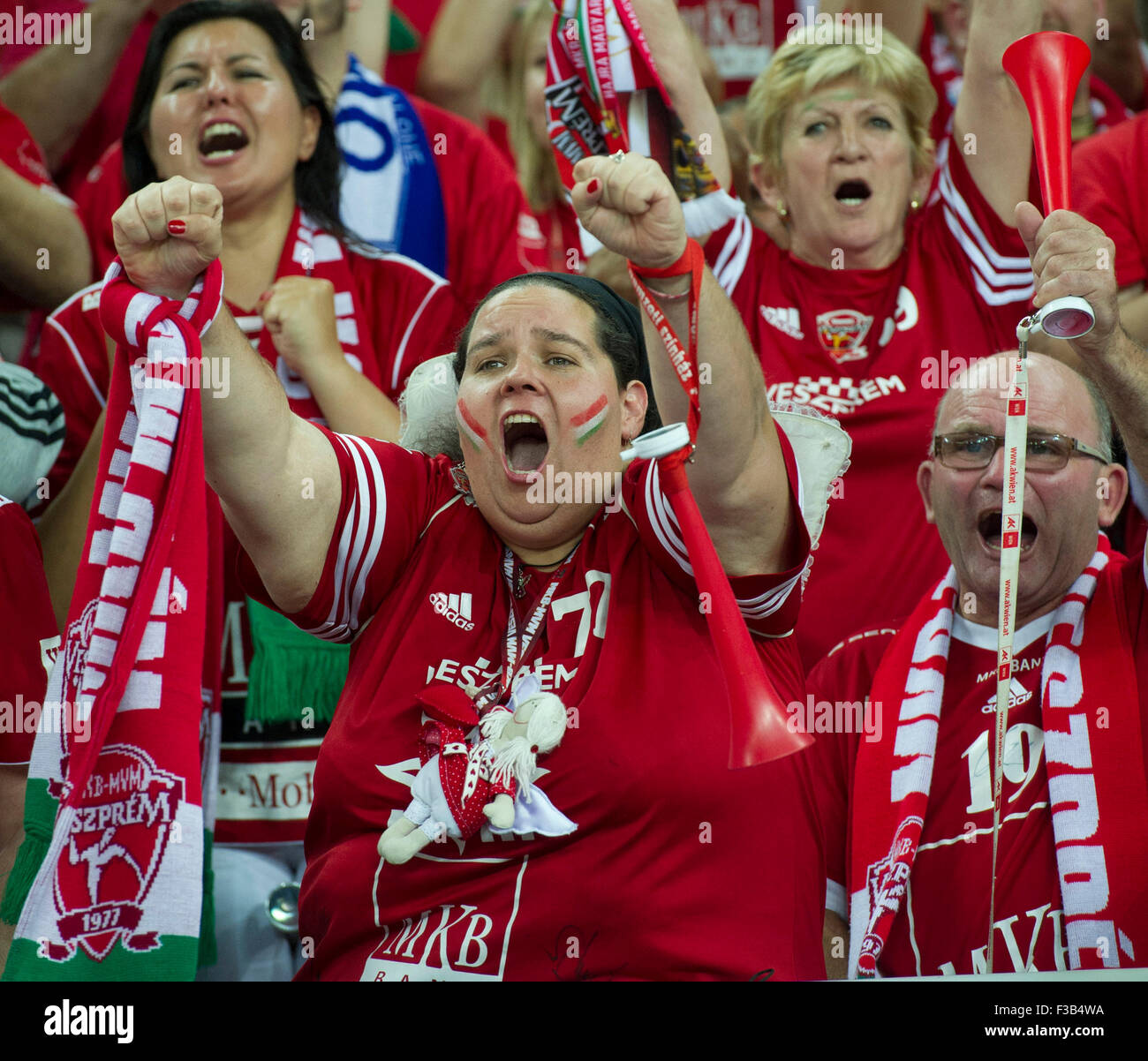Handball fans hi-res stock photography and images - Alamy