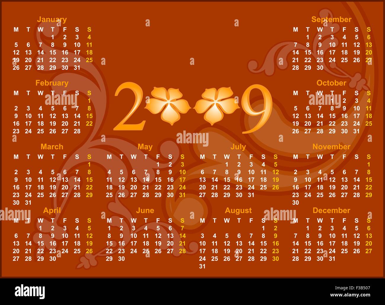 2009 artwork Stock Vector Images - Alamy