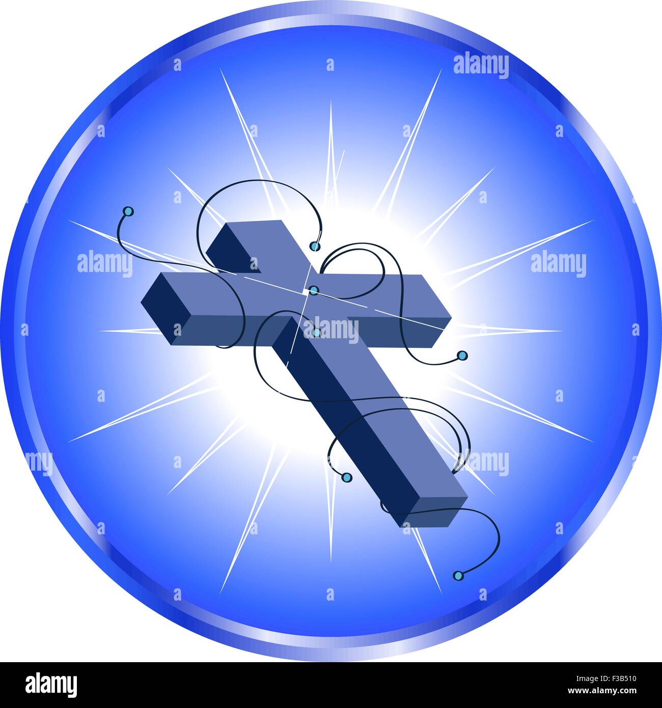 Christian Cross Design Vector Art Stock Vector Image & Art - Alamy