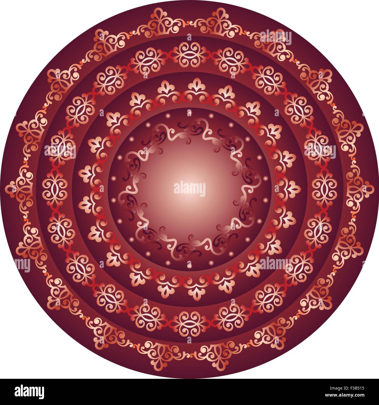 Abstract Circular Art Vector Art Stock Vector Image & Art - Alamy