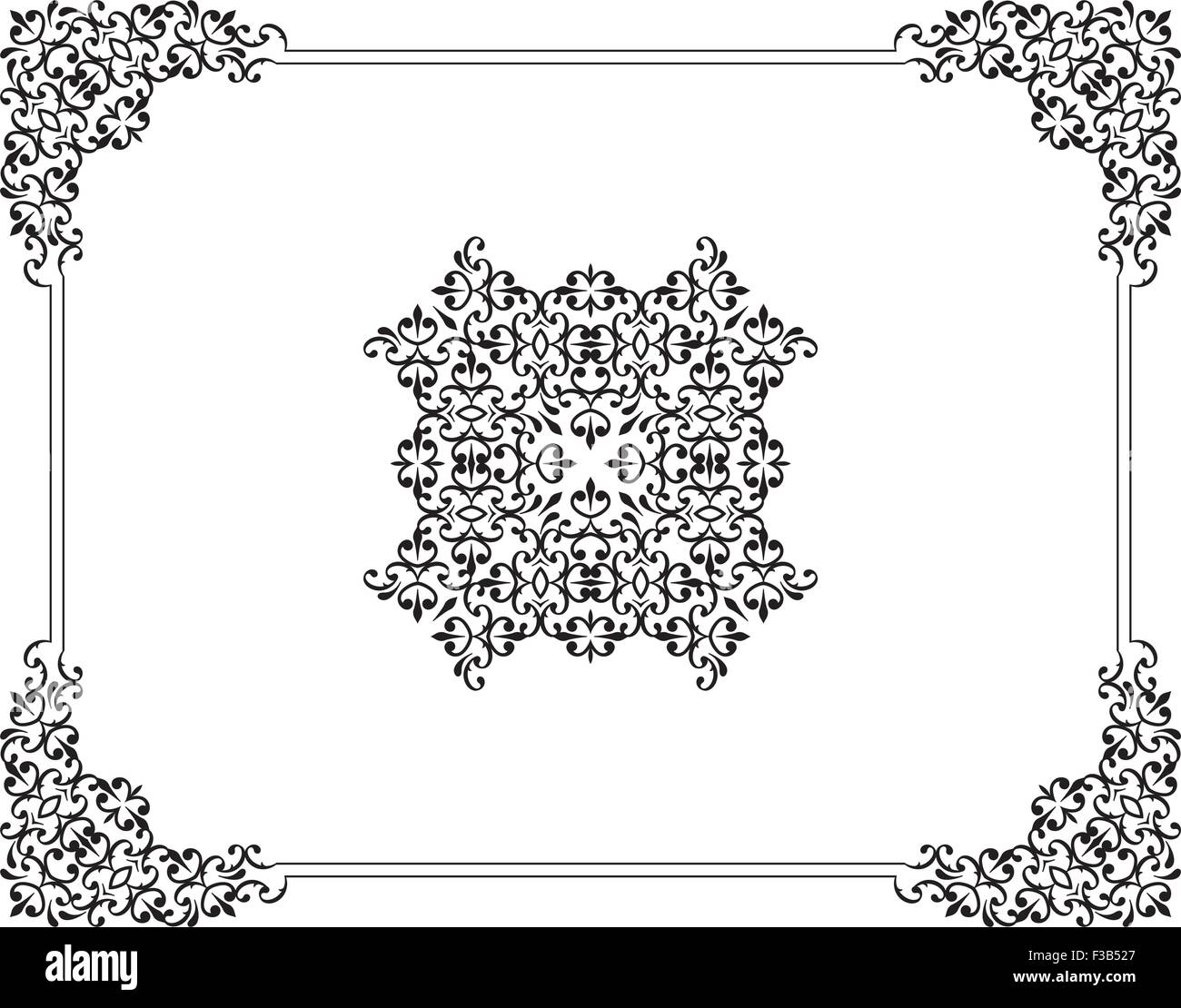 Frame Border Design Vector Art Stock Vector Image & Art - Alamy