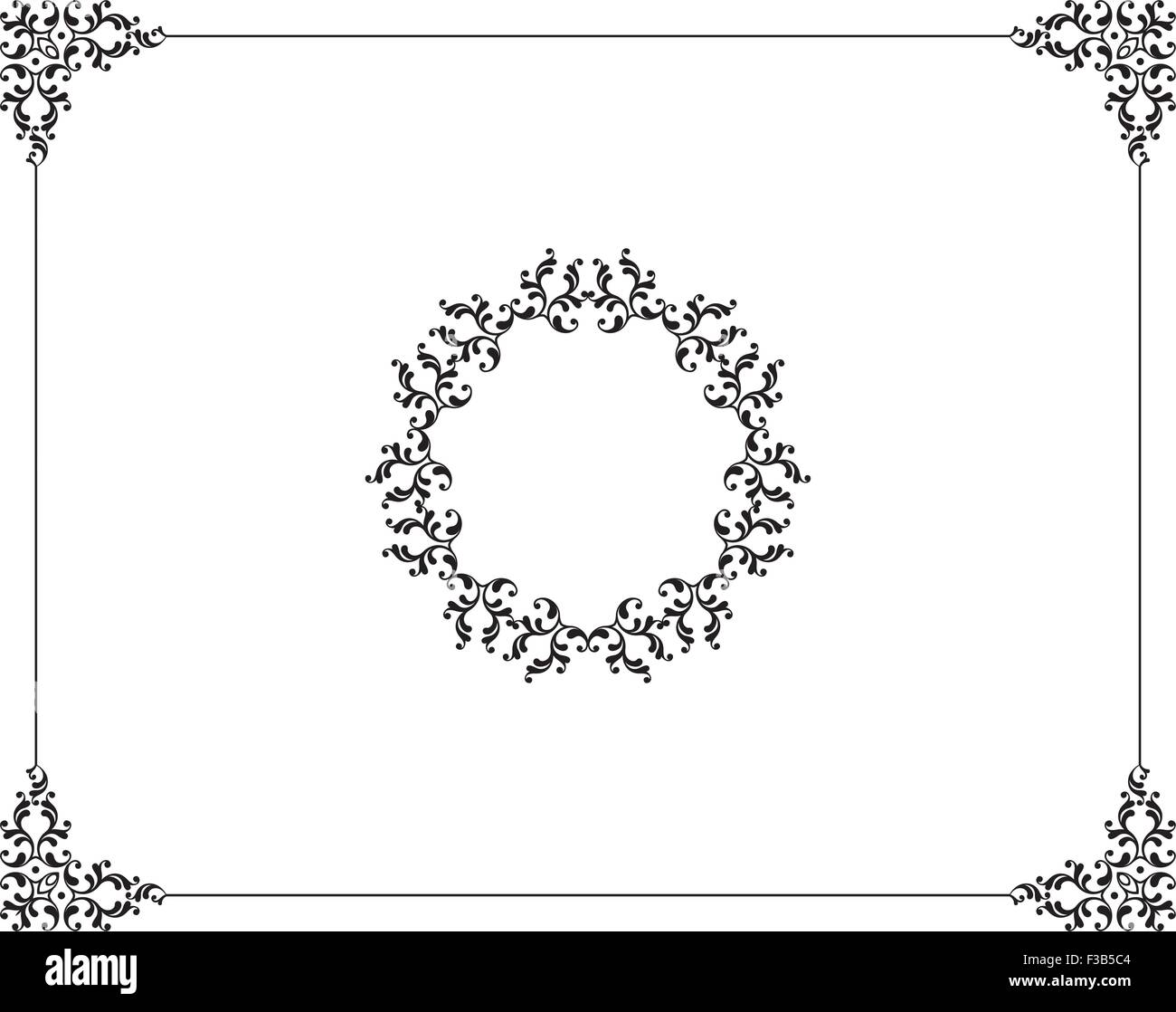Frame Border Design Vector Art Stock Vector Image & Art - Alamy
