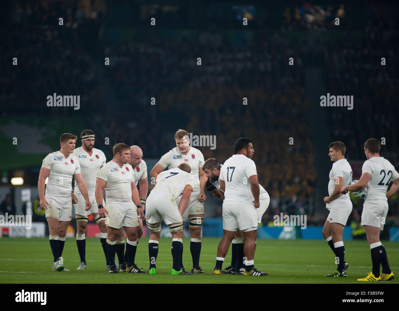 Twickenham Stadium, London, UK. 3rd October, 2015. England v Australia ...