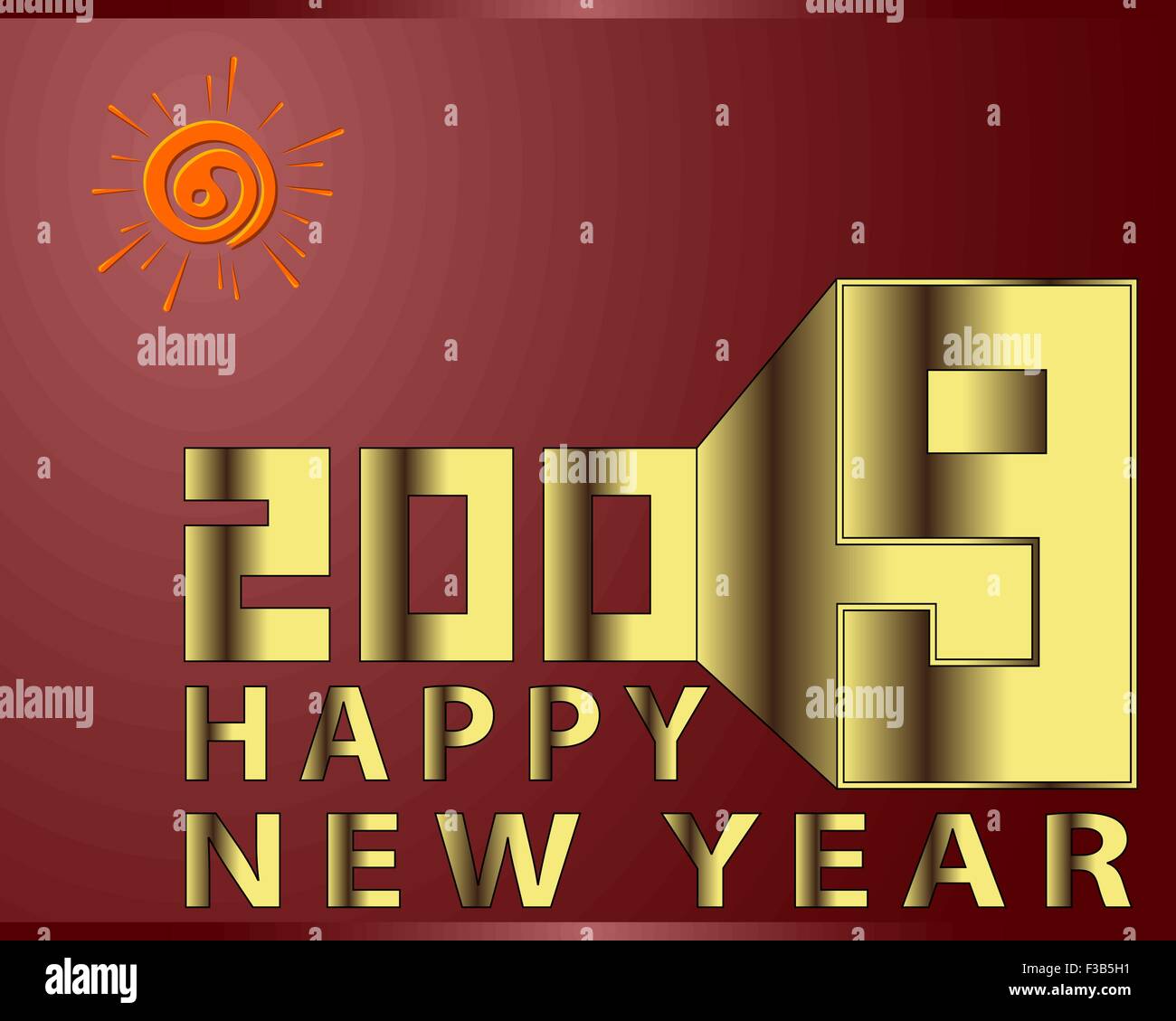 2009 vector vectors Stock Vector Images - Alamy