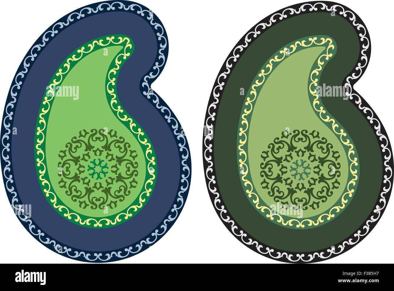 Paisley Design (Can Be Used For Textile, Batik Print) Vector Art Stock ...