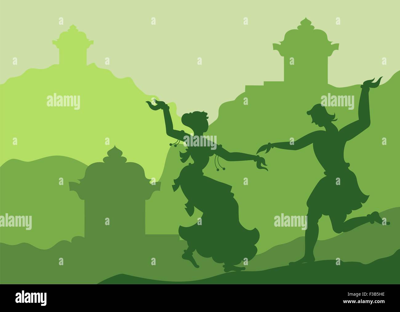 Shadow Art, Dancers Vector Art Stock Vector Image & Art - Alamy