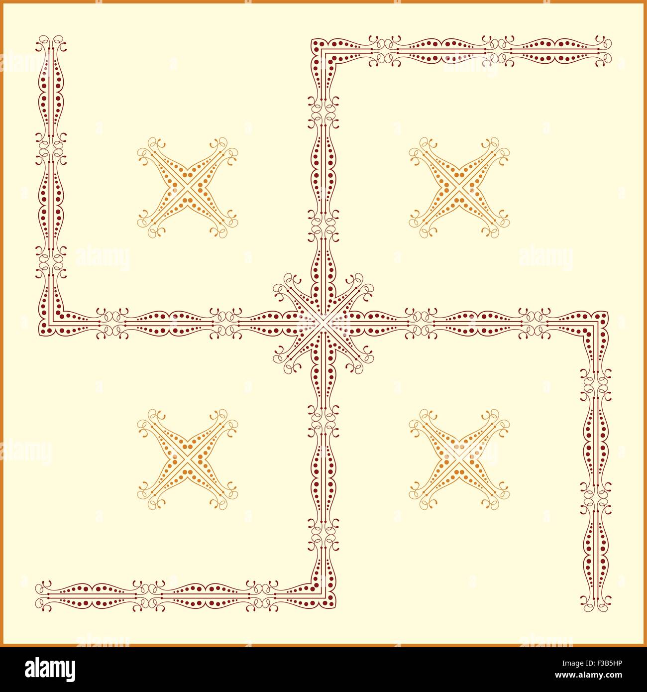 Swastica Symbol The Holy Motif Vector Art Stock Vector Image & Art - Alamy