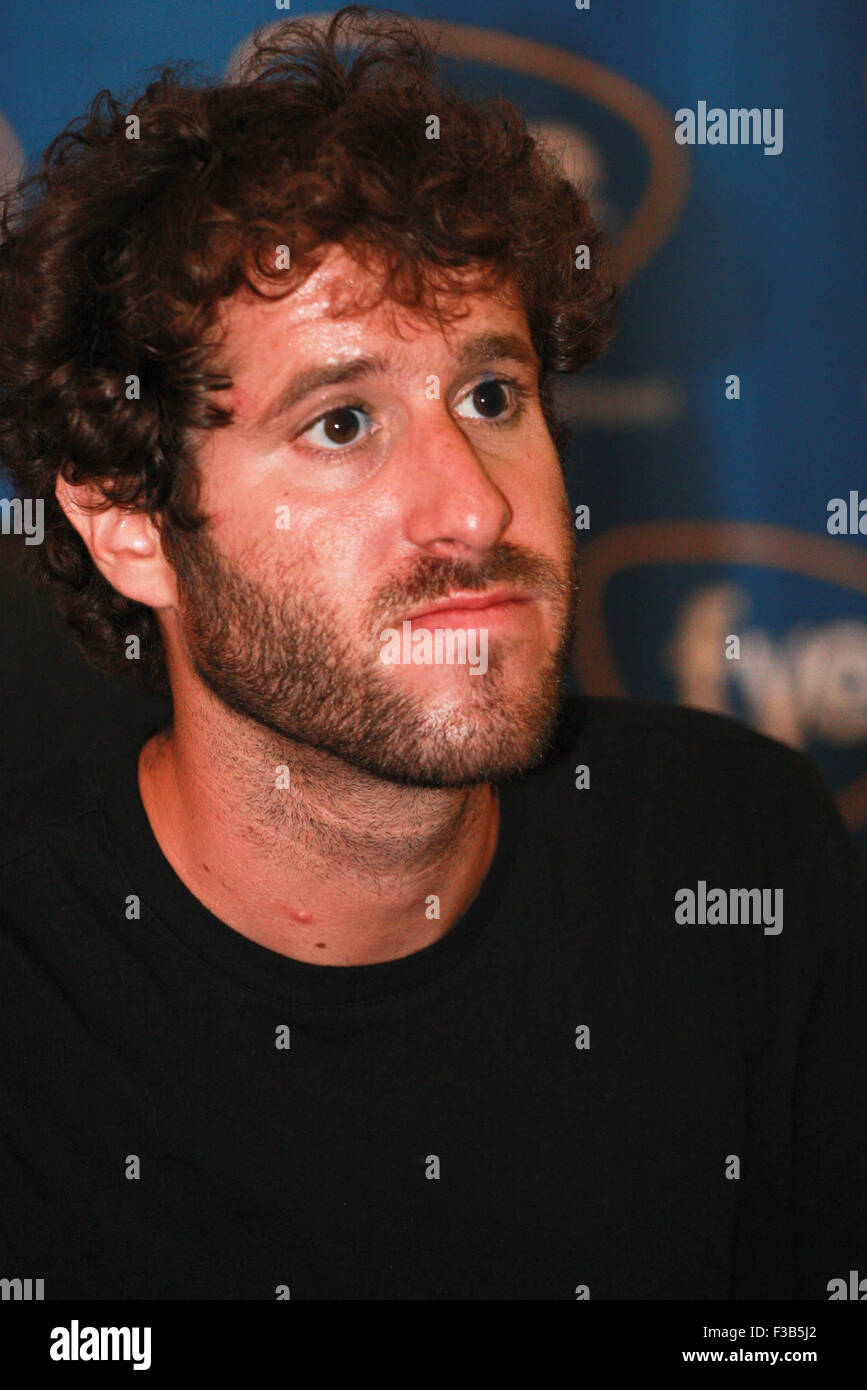 Rapper Lil Dicky signs copies of his new album 'Professional Rapper' at ...