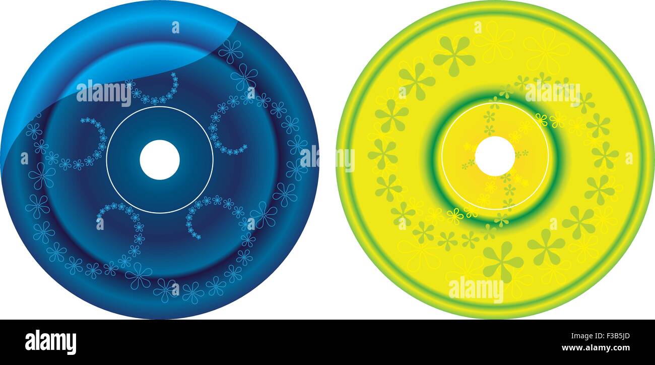 Cd - Dvd Label Design Template Vector Art Stock Vector Image & Art - Alamy