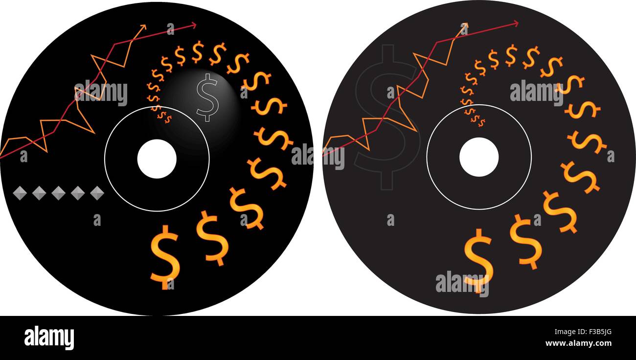 Cd - Dvd Label Design Template Vector Art Stock Vector Image & Art - Alamy