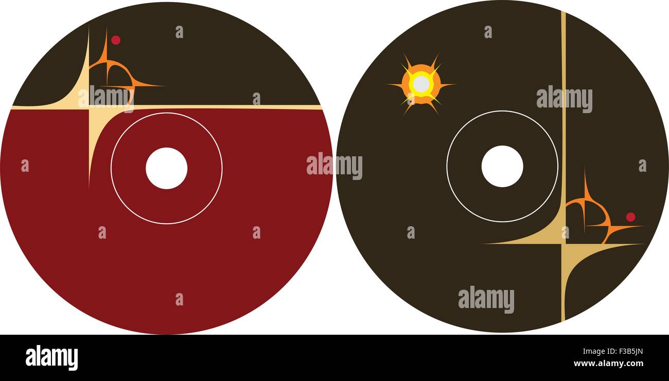 Cd - Dvd Label Design Template Vector Art Stock Vector Image & Art - Alamy