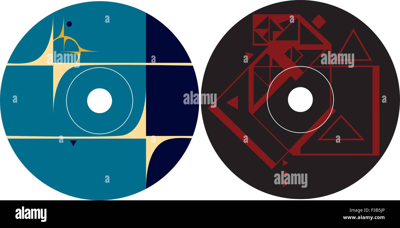 Cd - Dvd Label Design Template Vector Art Stock Vector Image & Art - Alamy
