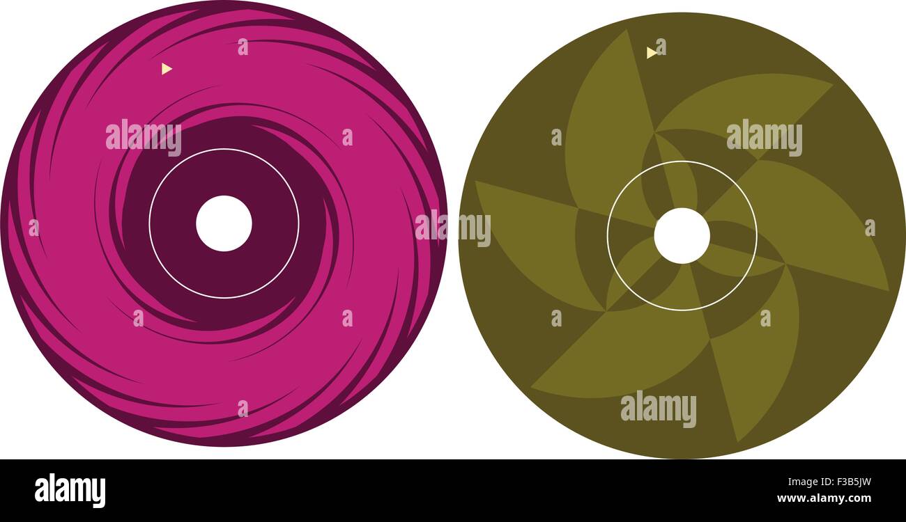 Cd - Dvd Label Design Template Vector Art Stock Vector Image & Art - Alamy