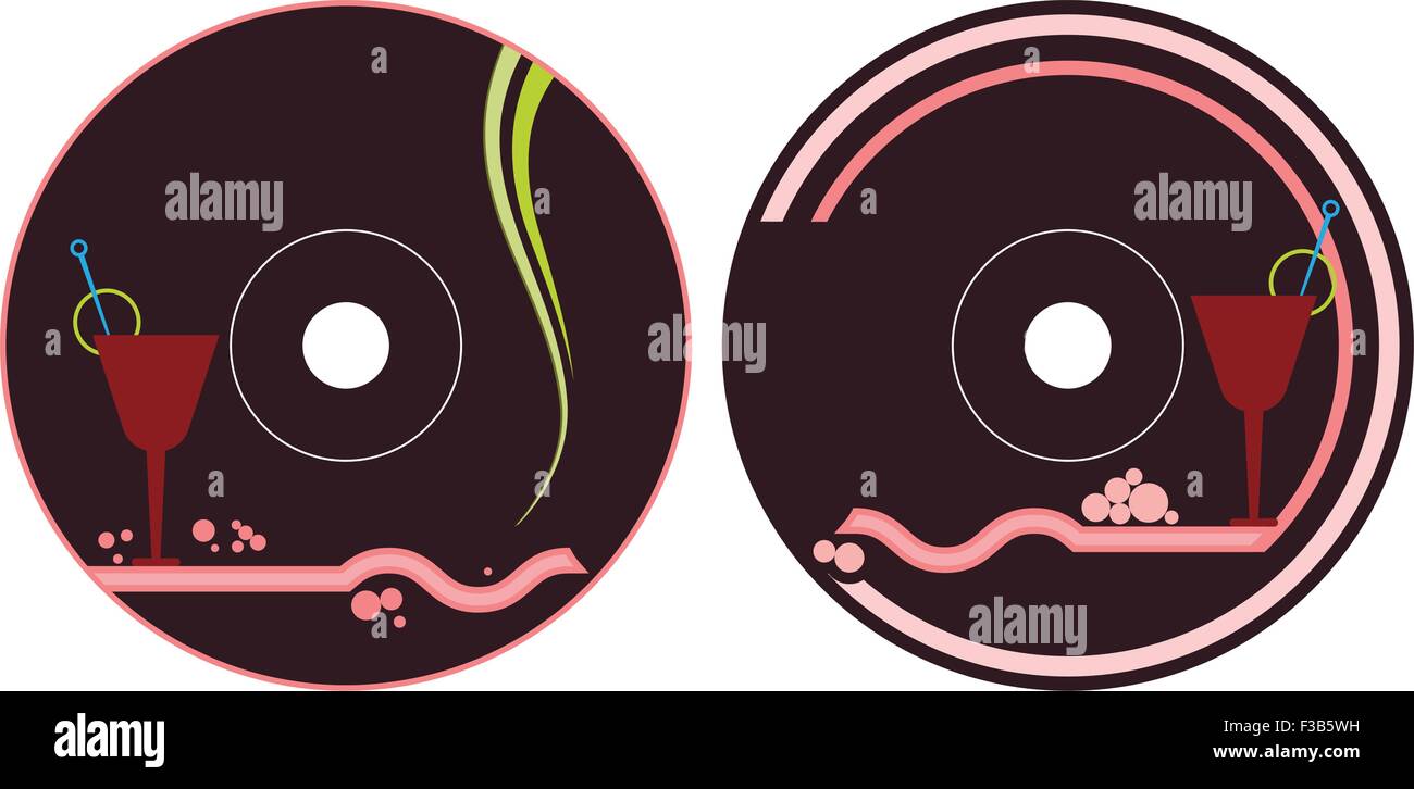 Cd - Dvd Label Design Template Vector Art Stock Vector Image & Art - Alamy