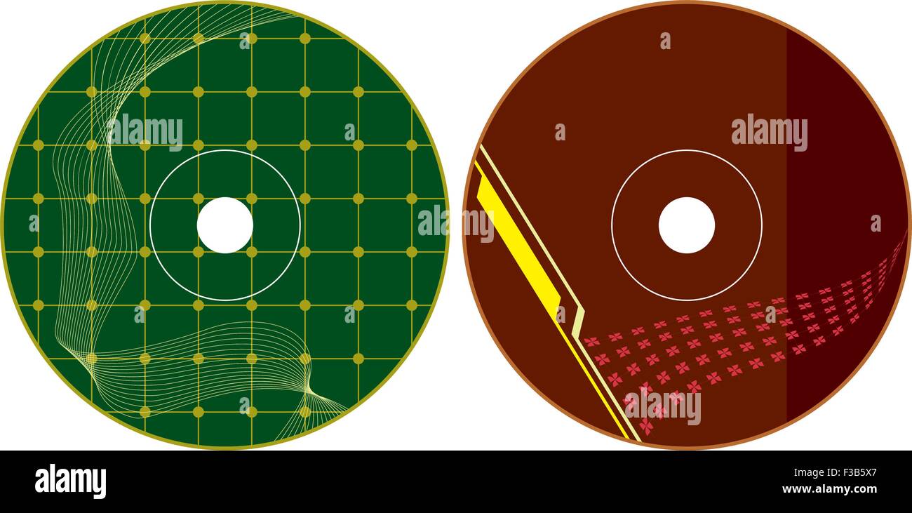 Cd - Dvd Label Design Template Vector Art Stock Vector Image & Art - Alamy