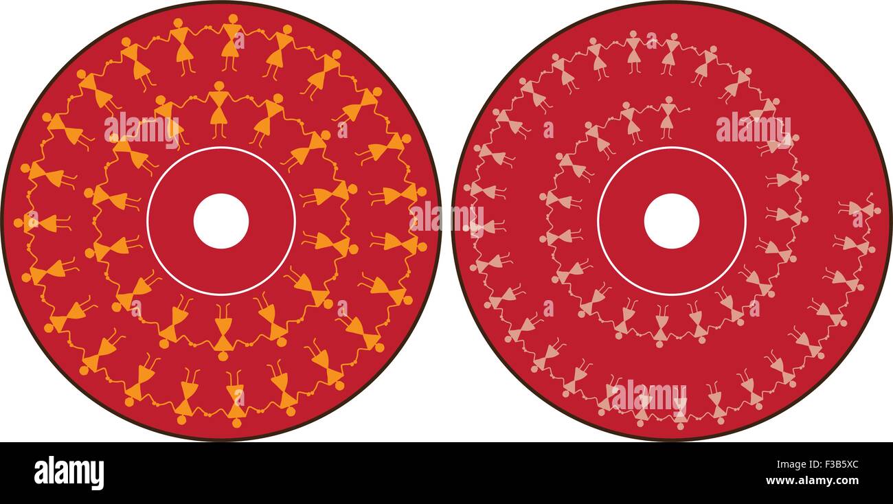 Cd - Dvd Label Design Template Vector Art Stock Vector Image & Art - Alamy