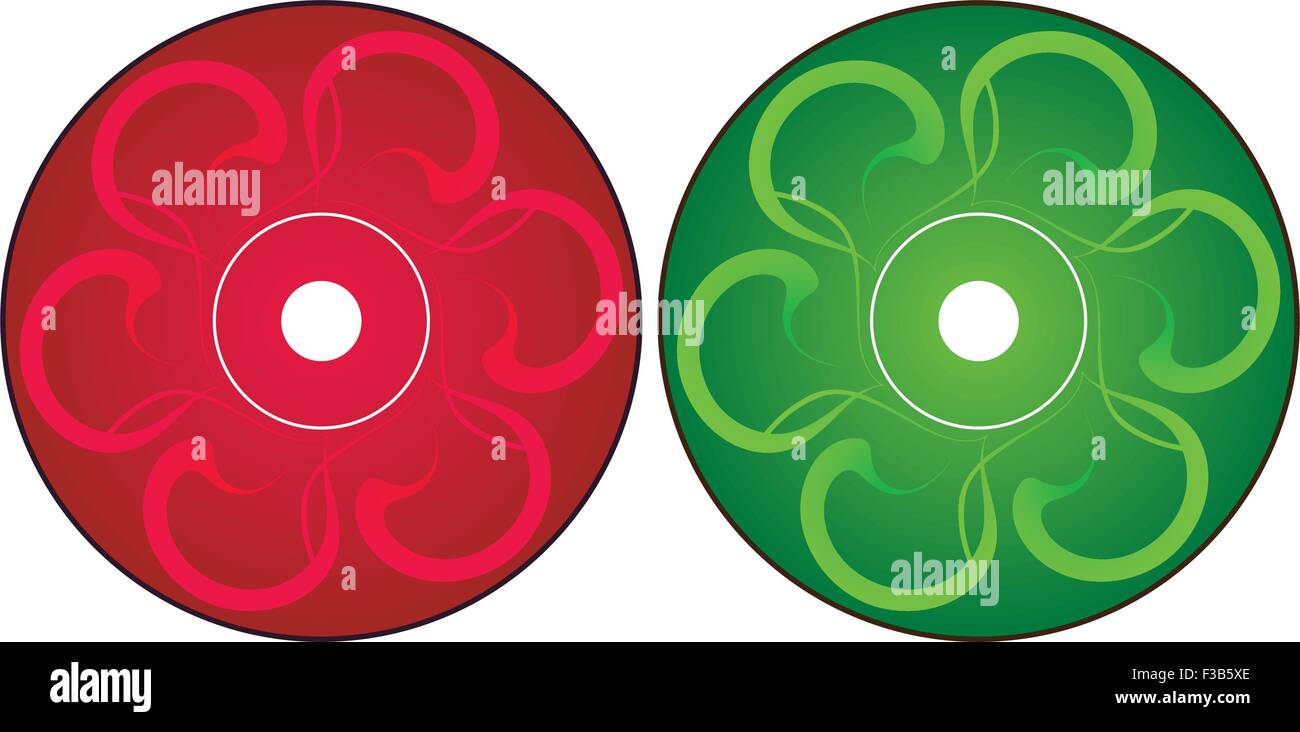 Cd - Dvd Label Design Template Vector Art Stock Vector Image & Art - Alamy