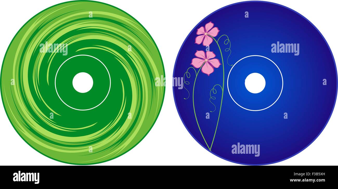 Cd - Dvd Label Design Template Vector Art Stock Vector Image & Art - Alamy